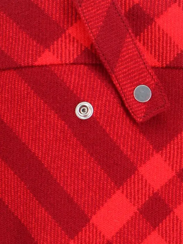 Burberry Plaid Pleated Mini Skirt