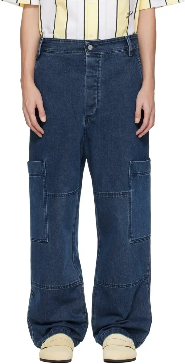Jacquemus Carré De Nîmes Wide-leg Jeans