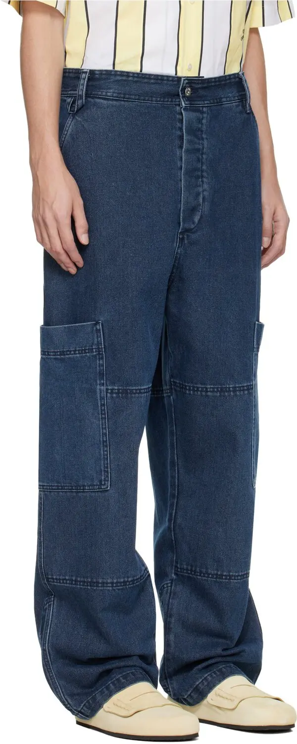 Jacquemus Carré De Nîmes Wide-leg Jeans