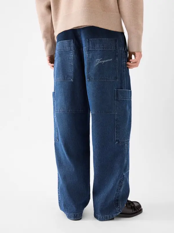 Jacquemus Carré De Nîmes Wide-leg Jeans