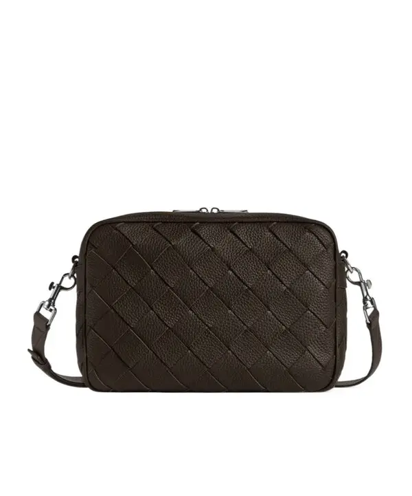 Bottega Veneta Intrecciato Camera Bag - Fudge
