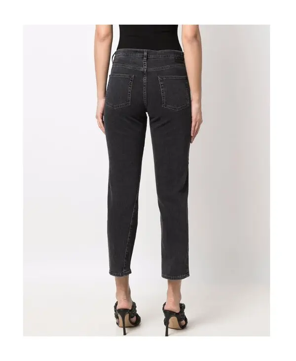 TOTEME Cropped Tapered Jeans