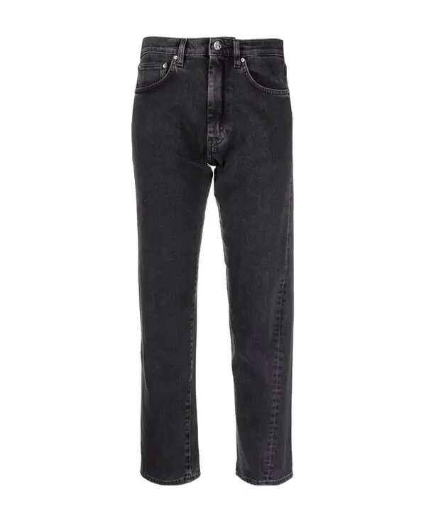 TOTEME Cropped Tapered Jeans - Grey