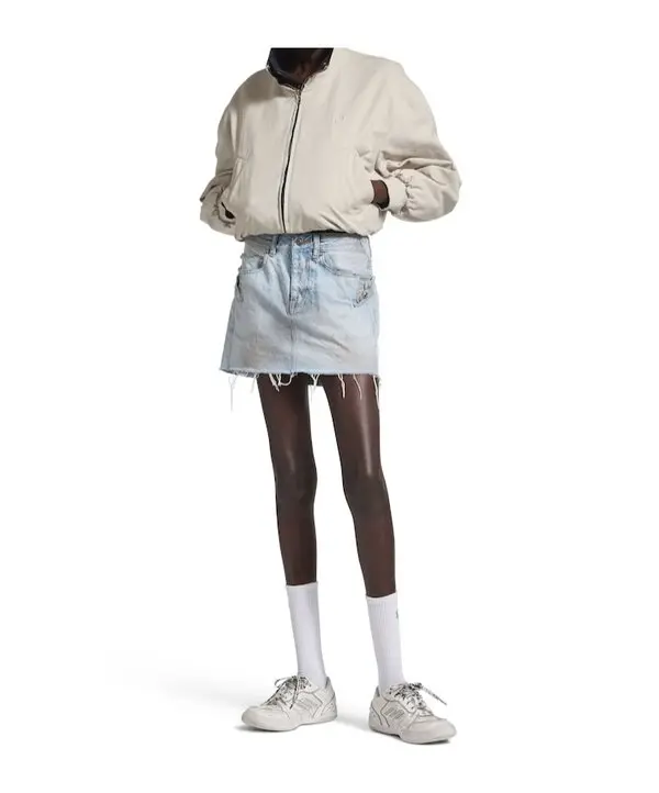 Balenciaga City Denim Mini Skirt