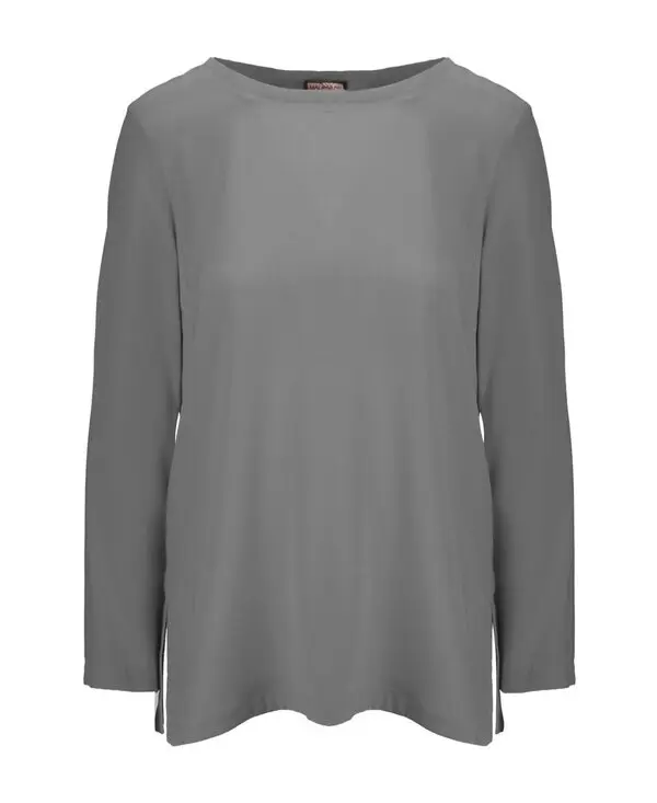 Malìparmi Long-sleeved Logo Blouse