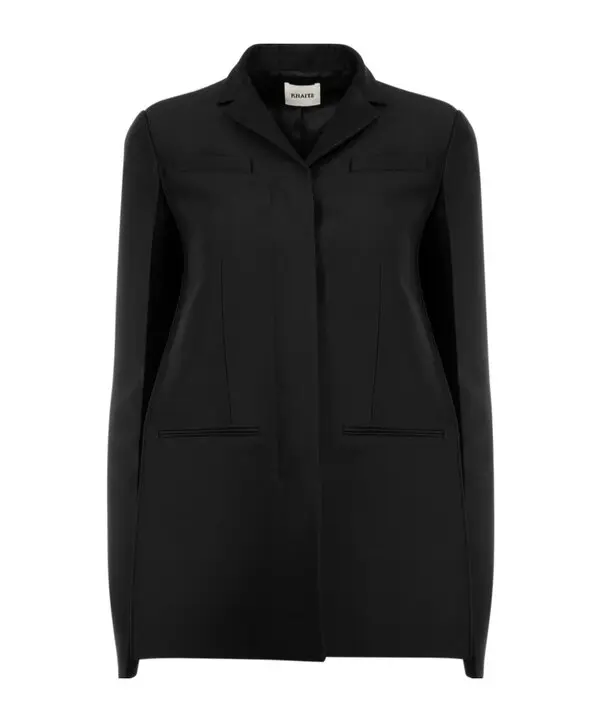 Khaite Crittan Tailored Blazer - Black