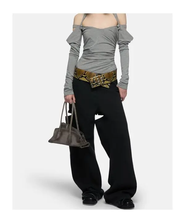 Attico Belt Loops Slacks
