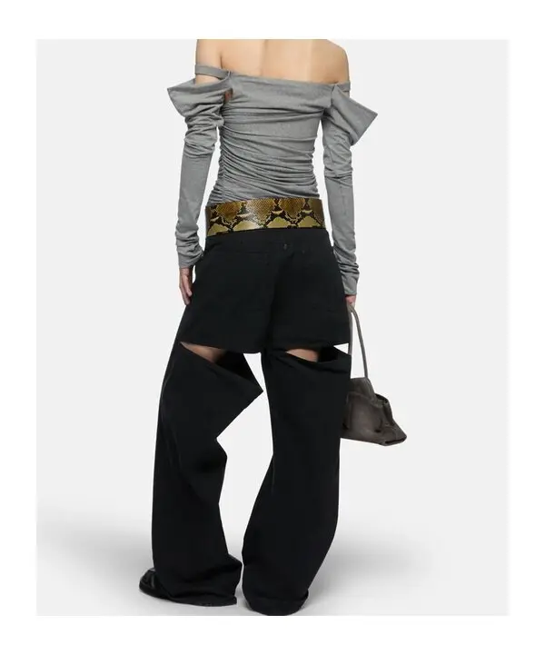 Attico Belt Loops Slacks