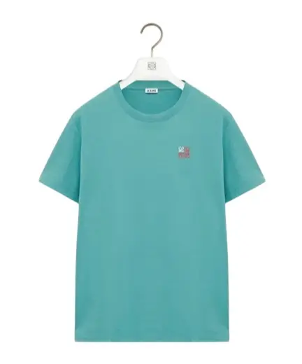 Loewe Embroidery T-shirt - Light Blue