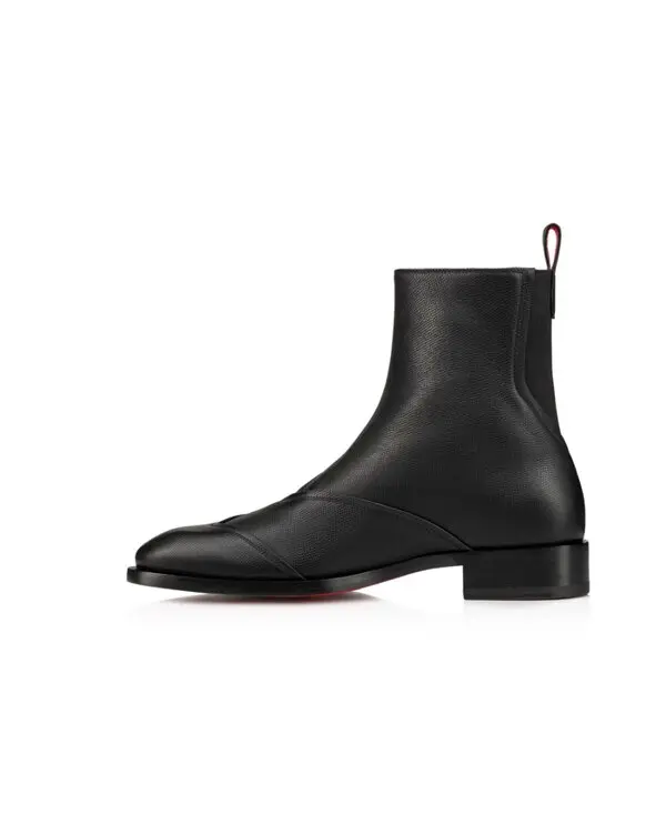 CHRISTIAN LOUBOUTIN Boabi Leather Chelsea Boots