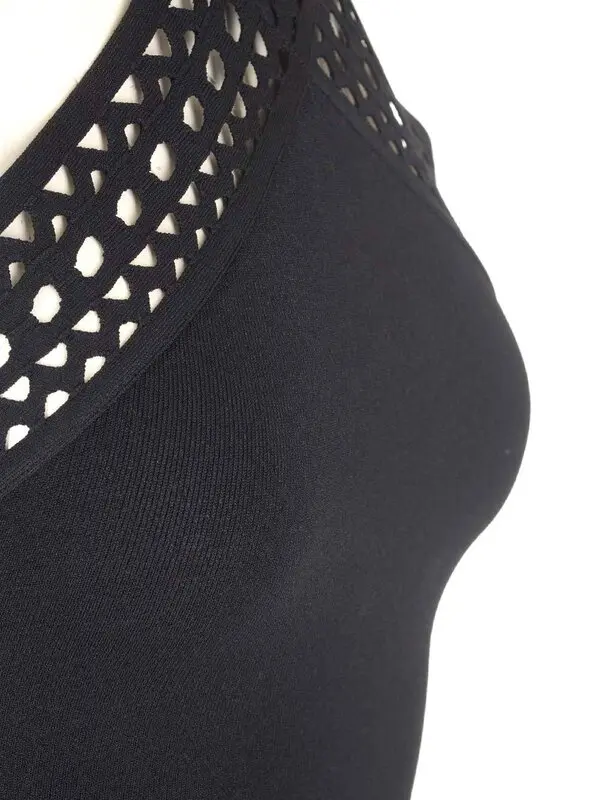 Alaïa Halterneck Cut-out Bodysuit