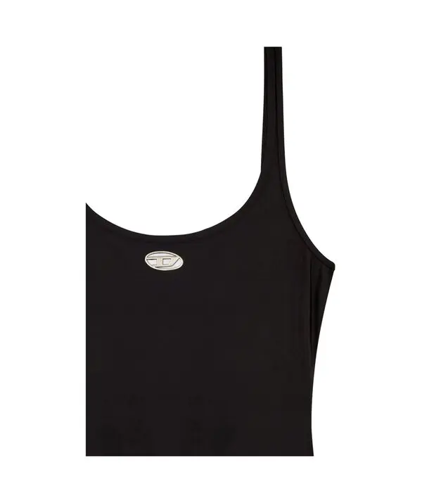 DIESEL® Ut-body-utlt Cut-out Logo Swimsuit - Black