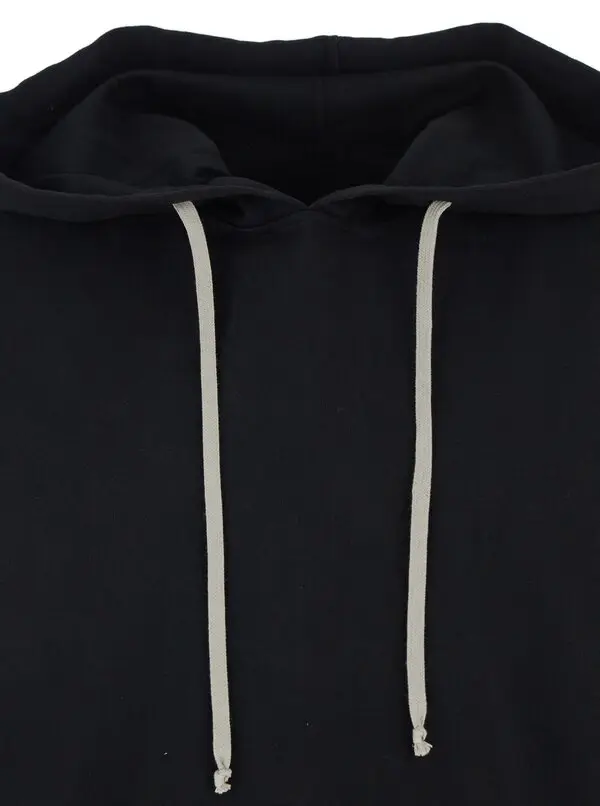 Rick Owens Hooded Drawstring T-shirt
