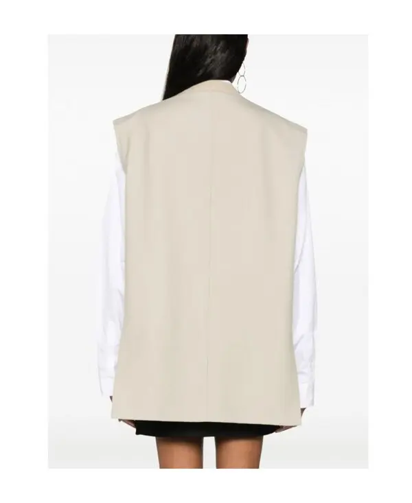 MAISON MARGIELA V-neck Sleeveless Vest