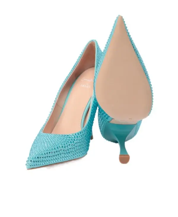 Liu Jo Leonie Hanne X Embellished Sculpted Heel Pumps