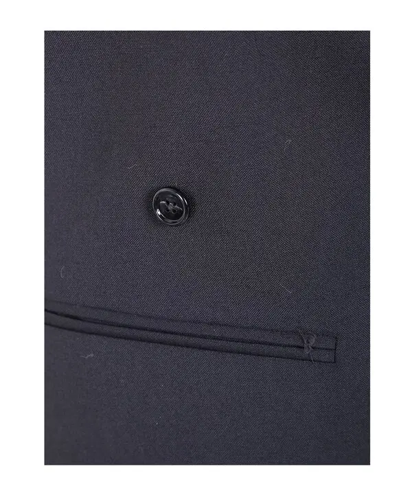 ANN DEMEULEMEESTER Single-breasted Wool Waistcoat