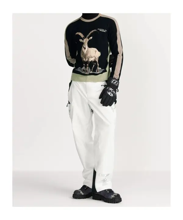 Dior Mountain Intarsia Knit Sweater