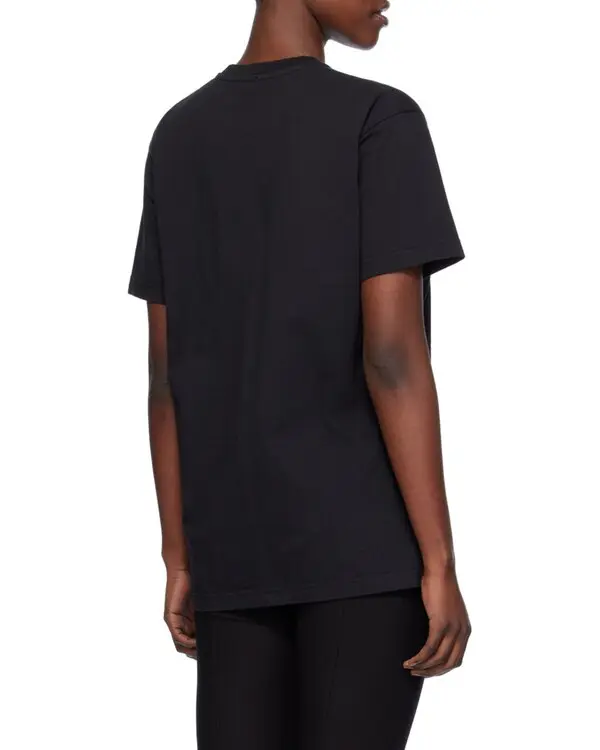TOTEME Crewneck T-shirt - Black