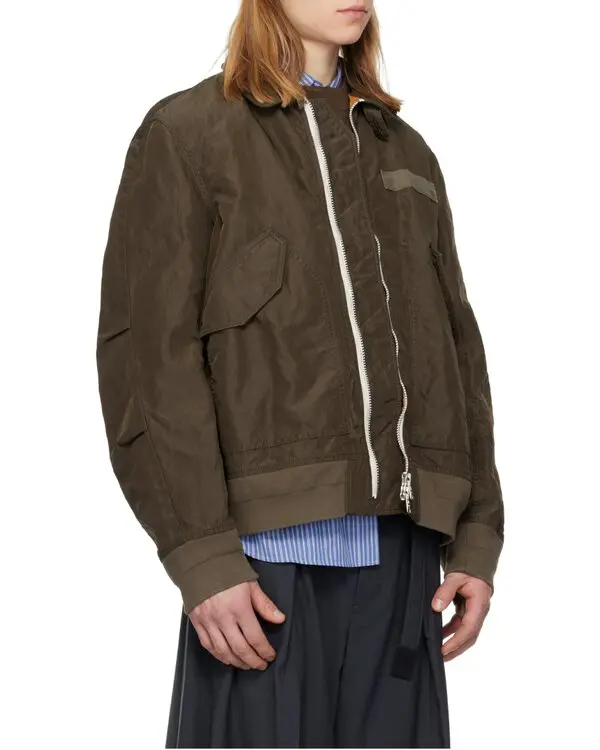 Sacai Treated Twill Blouson