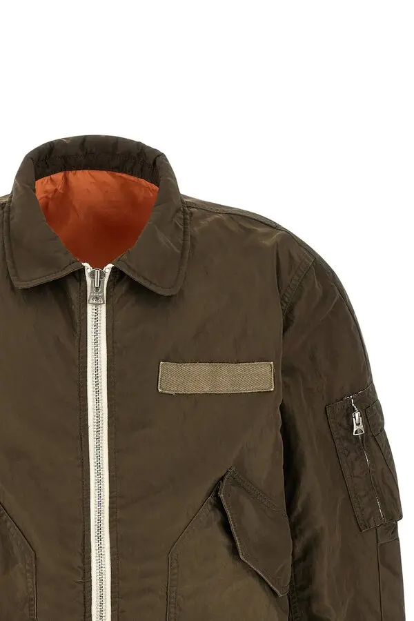 Sacai Treated Twill Blouson