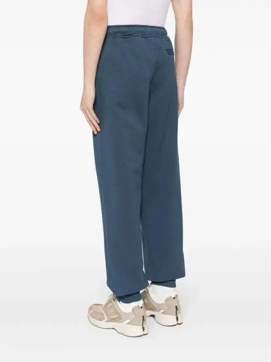 LANVIN Logo-print Cotton Track Pants