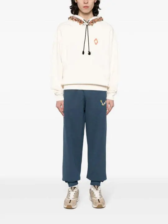 LANVIN Logo-print Cotton Track Pants