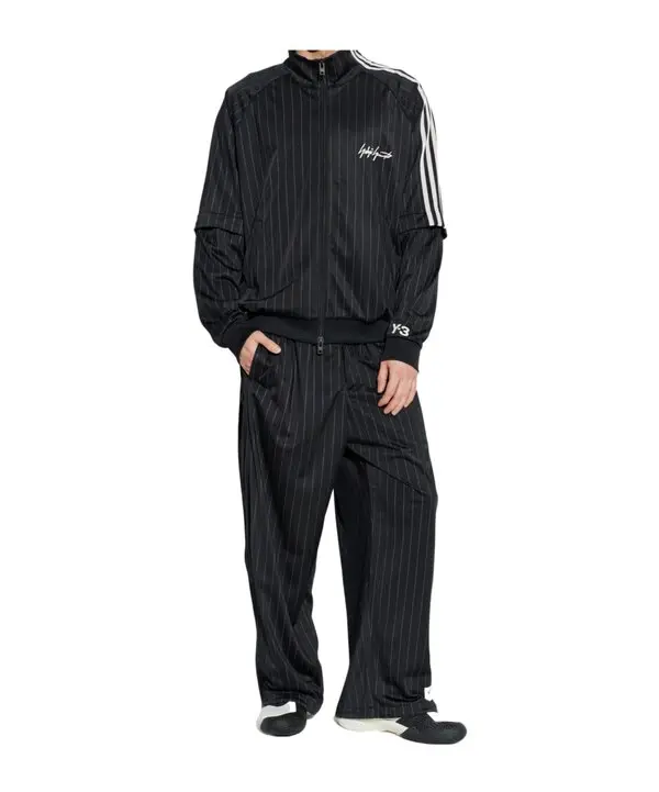 Y3 Straight Leg Striped Sweatpants