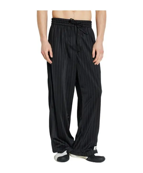 Y3 Straight Leg Striped Sweatpants