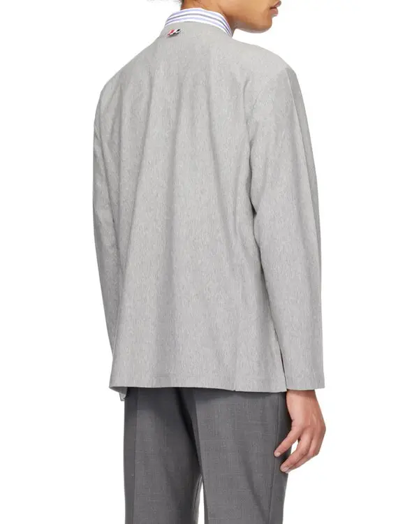 Thom Browne Rwb Striped Long-sleeved T-shirt