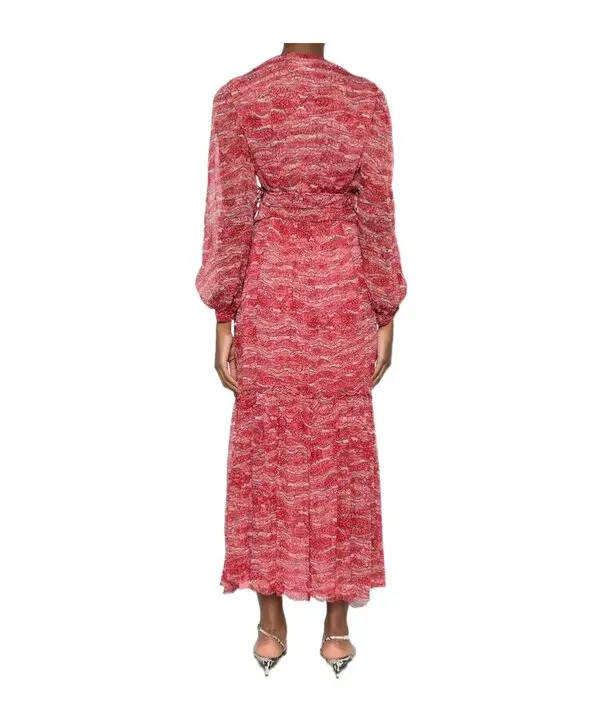 Isabel Marant Étoile Amara V-neck Maxi Dress