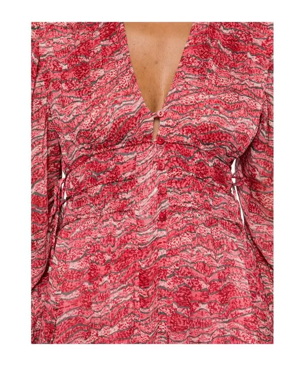 Isabel Marant Étoile Amara V-neck Maxi Dress