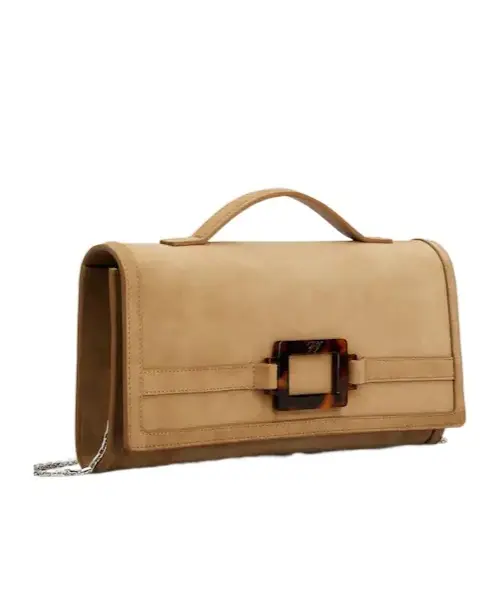ROGER VIVIER Belle Chain-strap Cross Body Bag - Brown