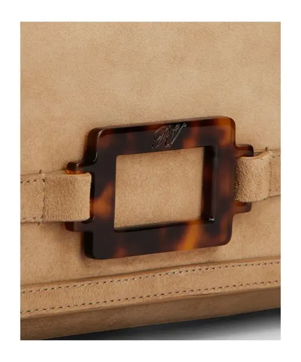 ROGER VIVIER Belle Chain-strap Cross Body Bag - Brown