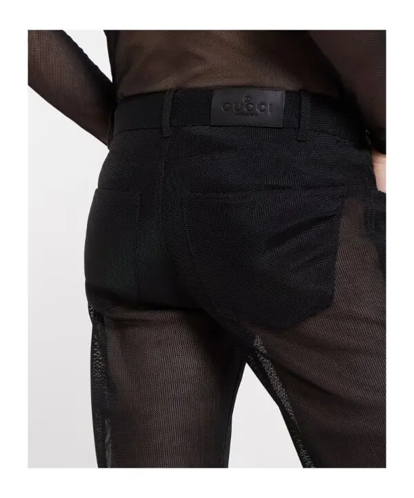 Gucci Technical Mesh Pants