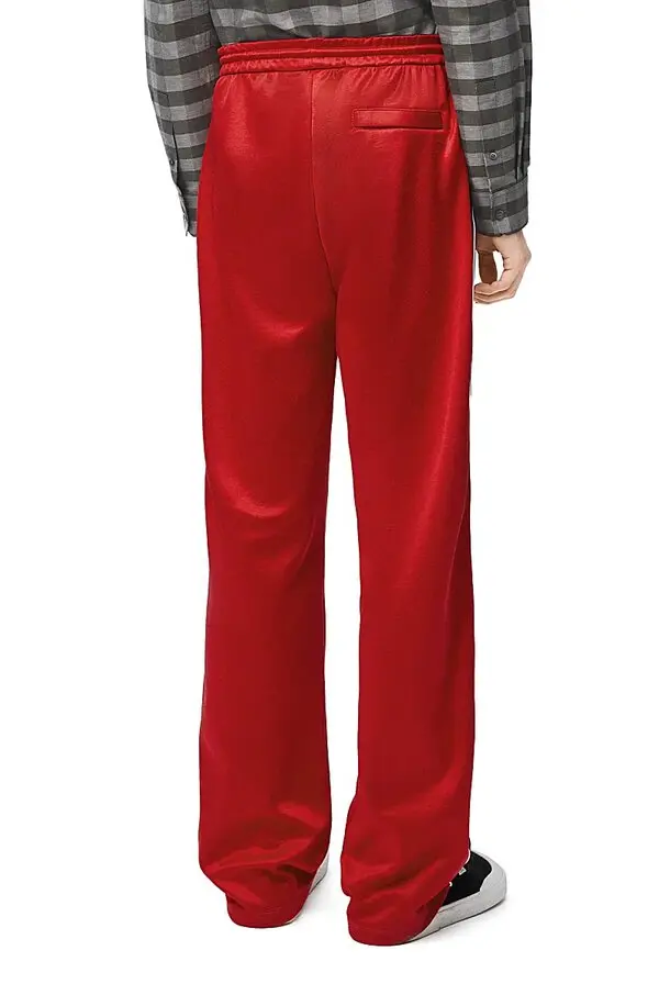 Loewe Technical Jersey Tracksuit Trousers - Dark Raspberry