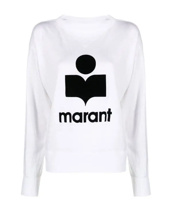 Isabel Marant Étoile Long Sleeve T-shirt With Logo Print