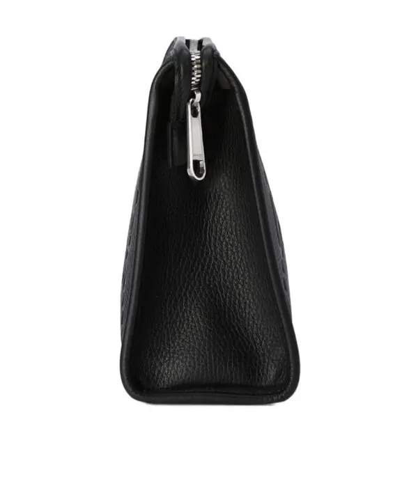 Gucci Jumbo Gg Zipped Clutch Bag