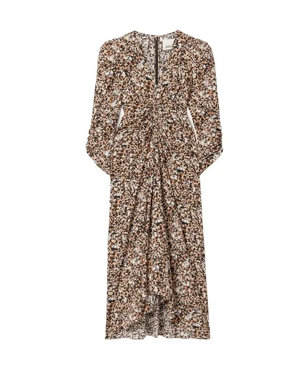 Isabel Marant Étoile Albini Printed V-neck Dress
