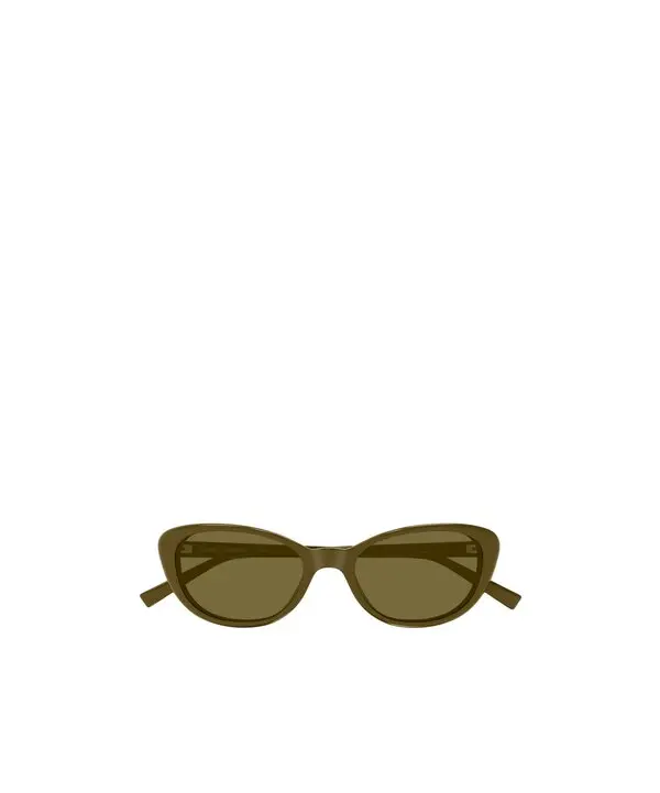 Saint Laurent Cat Eye Frame Sunglasses - Brown