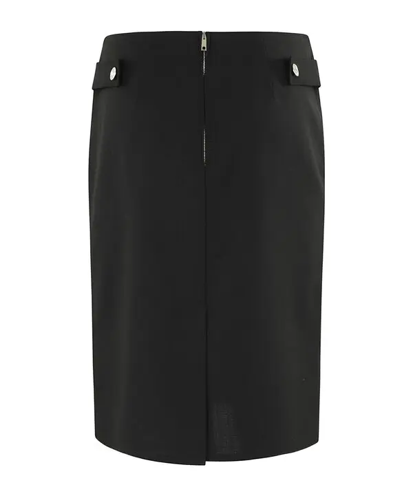 Moschino Zipped Midi Skirt