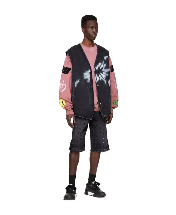 We11Done V-neck Denim Vest