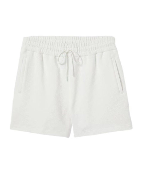 Gucci Embossed Gg Technical Jersey Shorts - White