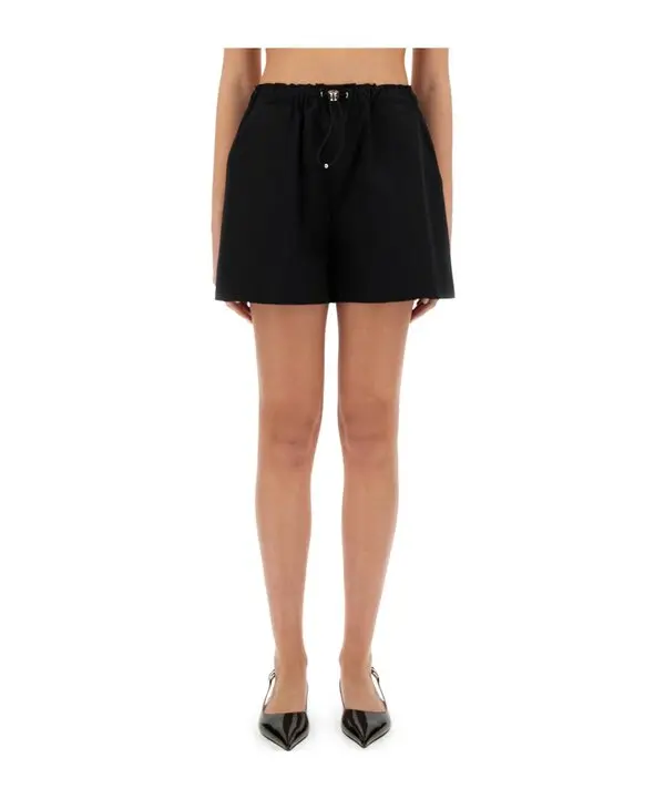 Moschino Drawstring Elastic Waist Shorts
