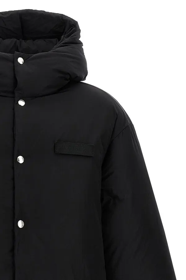 Jacquemus Logo Patch Hooded Jacket