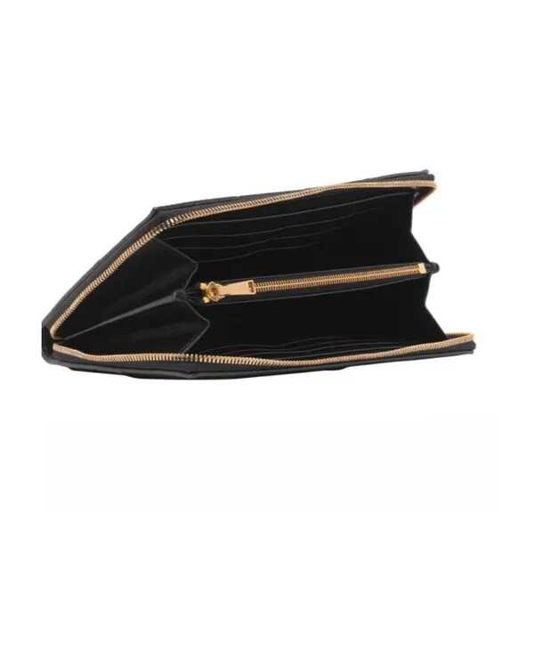 Bottega Veneta Intreccio Zip Around Wallet