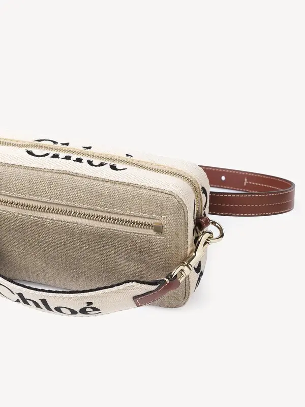 Chloé Logo Belt Bag - Nude