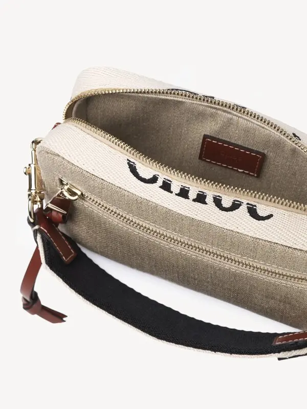 Chloé Logo Belt Bag - Nude