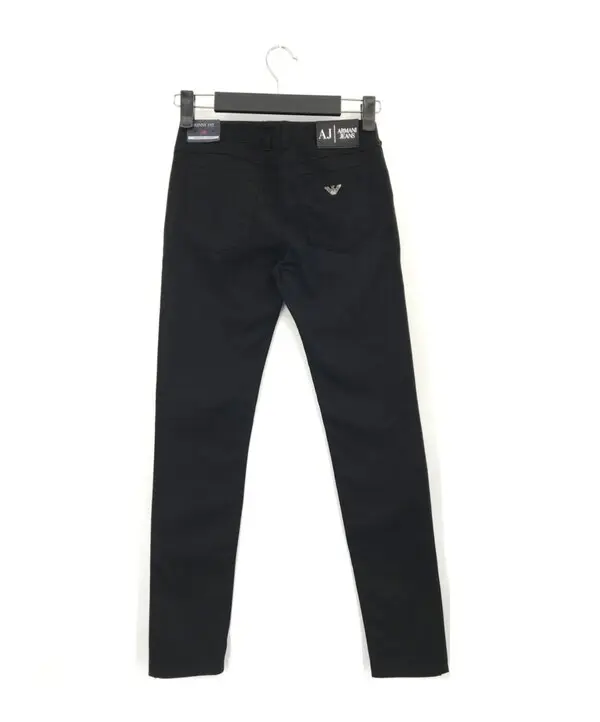 Emporio Armani Embellished Denim - Black