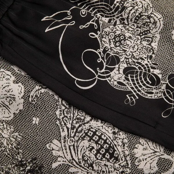 Acne Studios Printed Paisley And Floral Shorts
