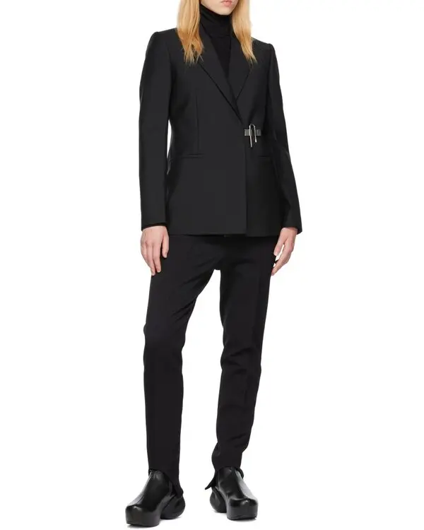 Givenchy Graphic Design Turtleneck Knit Jumper
